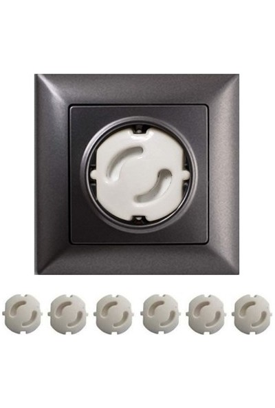 Buffer® Bebek Çocuk Priz Koruma Kapağı (6 Adet) Çocuk Güvenliği, Priz Muhafazası, Priz Kapatıcı Buffer® Bebek Çocuk Priz Koruma Kapağı (6 Adet) Çocuk Güvenliği, Priz Muhafazası, Priz Kapatıcı