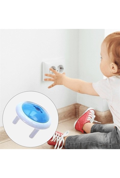 Buffer® Anahtarlı Bebek ve Çocuk Koruyucu Priz Kilidi Aparatı 6 Adet Buffer® Anahtarlı Bebek ve Çocuk Koruyucu Priz Kilidi Aparatı 6 Adet