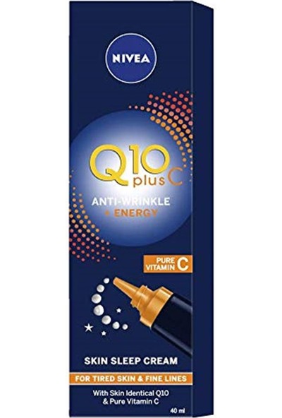 Nivea Q10 Plus Energy C 40 ml Enerji Cilt Uykusu Kremi Nivea Q10 Plus Energy C 40 ml Enerji Cilt Uykusu Kremi