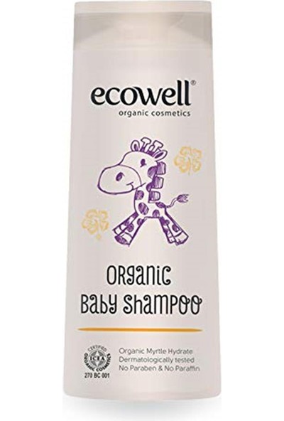 Ecowell Organik Bebe Şampuani (300 Ml) 1 Paket(1 X 300 Ml)