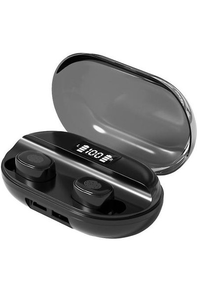 Xinhang Tws Bluetooth Kulaklıklar Kablosuz Dokunmatik Kontrol Kulakiçi iphone Samsung (Siyah) Için (Yurt Dışından) Xinhang Tws Bluetooth Kulaklıklar Kablosuz Dokunmatik Kontrol Kulakiçi iphone Samsung (Siyah) Için (Yurt Dışından)