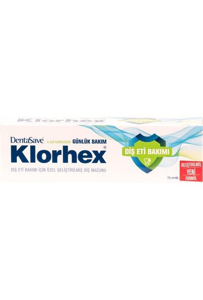 Dentasave Klorhex Günlük Bakım Diş Macunu 75 Ml