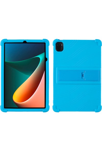 Ally Xiaomi Mi Pad 5 11INÇ (2021) Standlı Silikon Kılıf Tablet Kılıfı Ally Xiaomi Mi Pad 5 11INÇ (2021) Standlı Silikon Kılıf Tablet Kılıfı