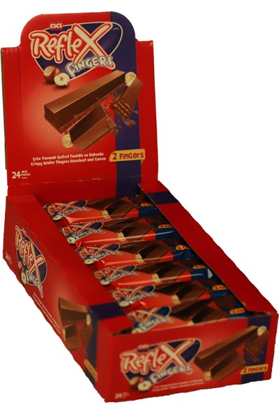 Elvan Cici Reflex Finger 18 gr 24 Adet (1 Kutu) Elvan Cici Reflex Finger 18 gr 24 Adet (1 Kutu)