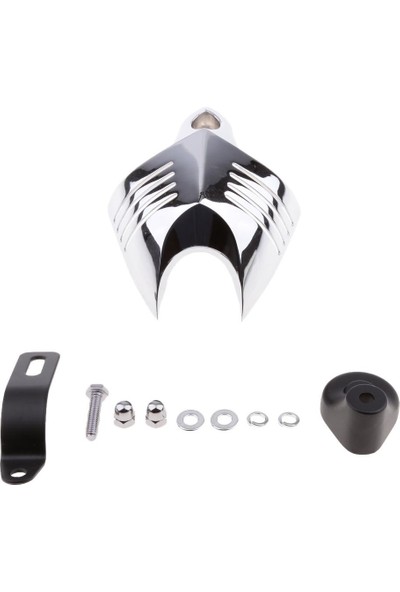 V-Shield Boynuz Kapak Harley Için Cowbell All V-Roda 92-12 Chrome V-Shield Boynuz Kapak Harley Için Cowbell All V-Roda 92-12 Chrome