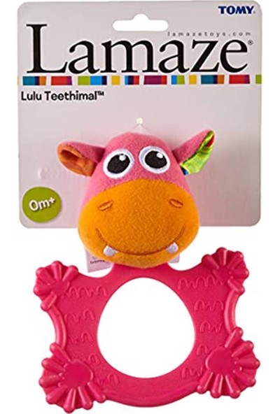 Tomy - 27615 Diş Kaşıyıcı Hipopotam Lulu Tomy - 27615 Diş Kaşıyıcı Hipopotam Lulu