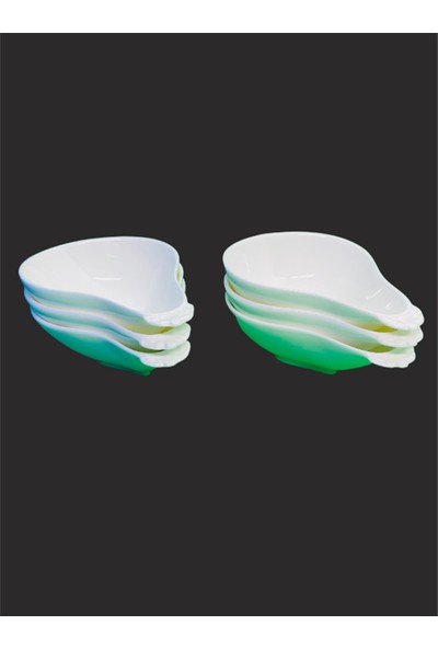 Nice Home Art Bondy Porselen 6'lı Çerezlik KAR-2395 Nice Home Art Bondy Porselen 6'lı Çerezlik KAR-2395