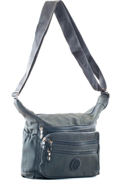 Kadın Krinkıl Kumaş Omuzçantası Kadın Krinkıl Kumaş Omuzçantası