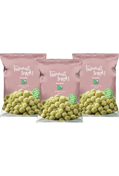 Cipsaş Hummus Snacks Avokado Aromalı Vegan Glutensiz Nohut Cipsi 3 x 45 gr Cipsaş Hummus Snacks Avokado Aromalı Vegan Glutensiz Nohut Cipsi 3 x 45 gr