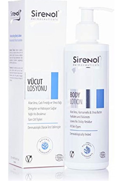 Sirenol Natural Vücut Losyonu
