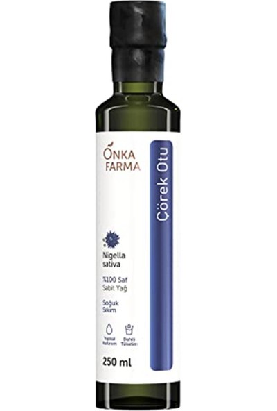 Onka Farma Çörek Otu Yağı 250 Ml Onka Farma Çörek Otu Yağı 250 Ml