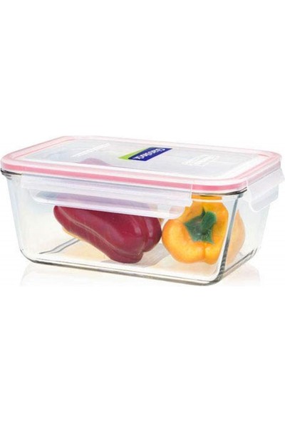 Primanova Glasslock Konik Dikdörtgen Cam Saklama Kabı 1700ML Primanova Glasslock Konik Dikdörtgen Cam Saklama Kabı 1700ML