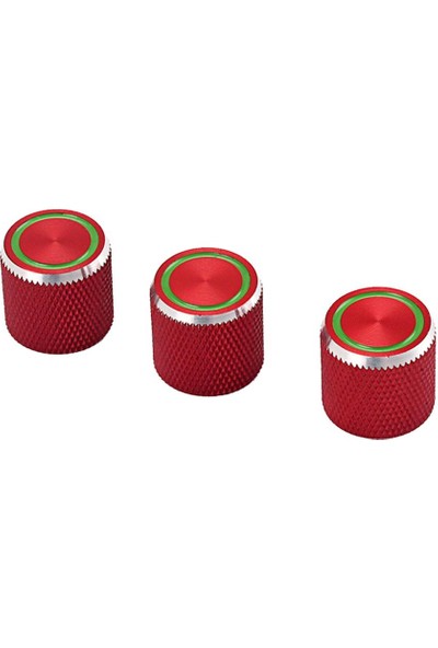 3 Parça Gitar Bas Kontrol Düğmesi Hacim Pot Luthier Alet Yeşil 3 Parça Gitar Bas Kontrol Düğmesi Hacim Pot Luthier Alet Yeşil