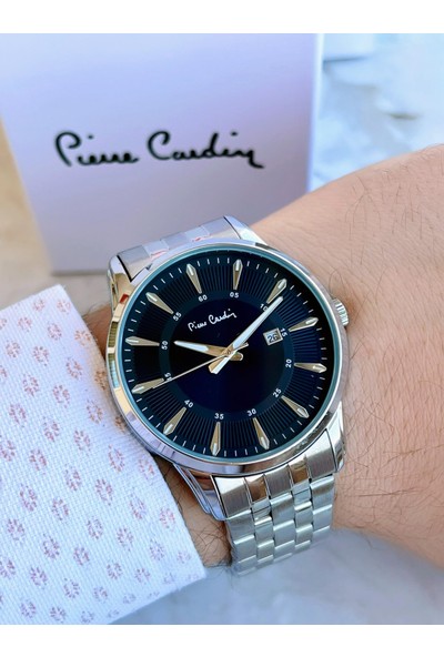 Pierre Cardin Çelik Kordon Erkek Kol Saati 30 mt Su Gecirmez