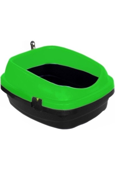 Nova Derin Kedi Tuvalet Kabı 49 x 40 x 22 cm Yesil