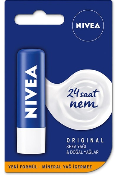 Nivea Original Care Dudak Bakım Kremi 4,8 gr