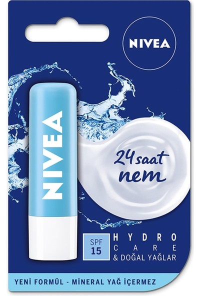Nivea Hydro Care Dudak Bakım Kremi 4,8 gr