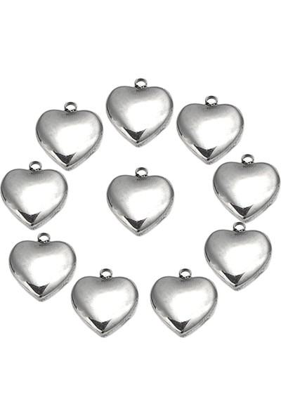 Lovoski Paslanmaz Çelik Aşk Kalp Kolye Takı Kolye Doğum Günü Mevcut 14X15.5MM (Yurt Dışından) Lovoski Paslanmaz Çelik Aşk Kalp Kolye Takı Kolye Doğum Günü Mevcut 14X15.5MM (Yurt Dışından)