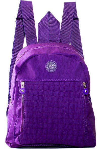 Kadın Kapitone Desenli Sırt Çantası