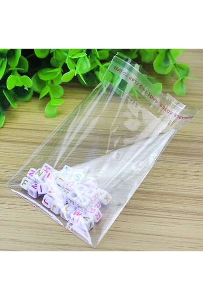 Bantlı Şeffaf Poşet 15X25 cm (100 Adet) Bantlı Şeffaf Poşet 15X25 cm (100 Adet)