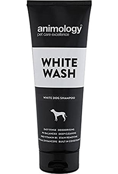 Animology White Wash Beyaz Tüylü Köpek Şampuanı 250 ml Animology White Wash Beyaz Tüylü Köpek Şampuanı 250 ml