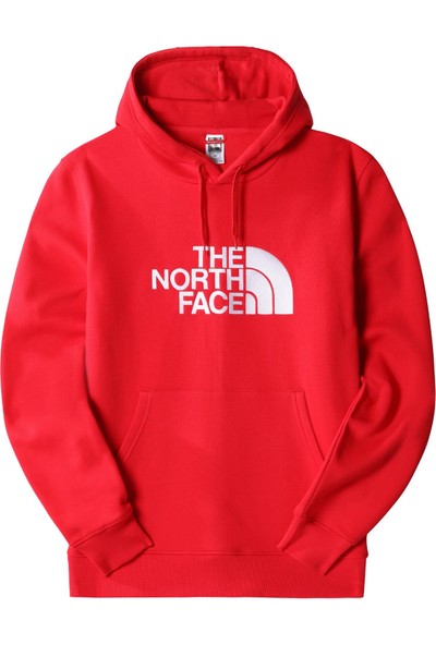 The North Face Drew Peak Pullover Hoodie Kapüşonlu Erkek Sweatshirt Kırmızı The North Face Drew Peak Pullover Hoodie Kapüşonlu Erkek Sweatshirt Kırmızı
