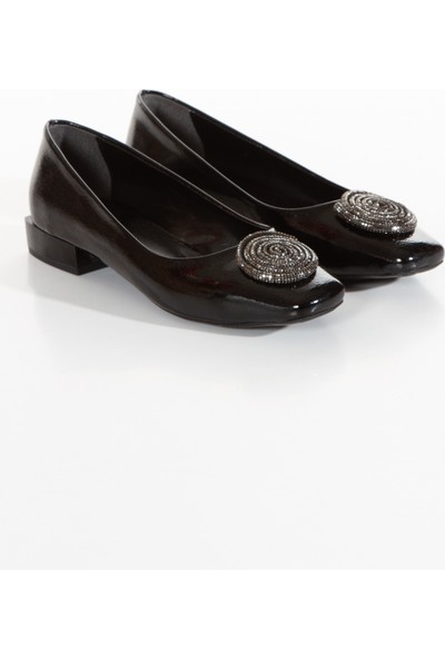 Tinbany Siyah Rugan Günlük Babet