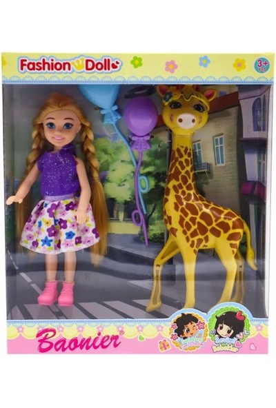 Mega Baonier Kız Bebek ve Zürafa