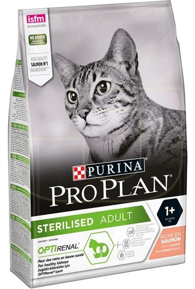 Pro Plan Proplan Sterilised Kısırlaştırılmış Somonlu Kedi Maması 10KG Pro Plan Proplan Sterilised Kısırlaştırılmış Somonlu Kedi Maması 10KG