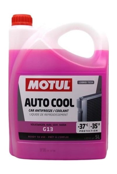 Motul Auto Cool G13 Ultra 5 Lt Motul Auto Cool G13 Ultra 5 Lt