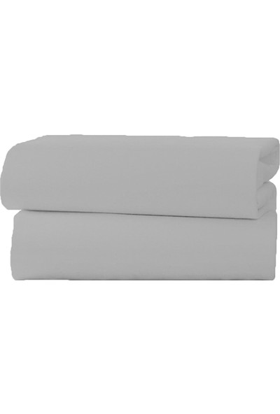 Mothercare 2'li Bebek Çarşafı Lastikli 70X140 cm Gri Renk