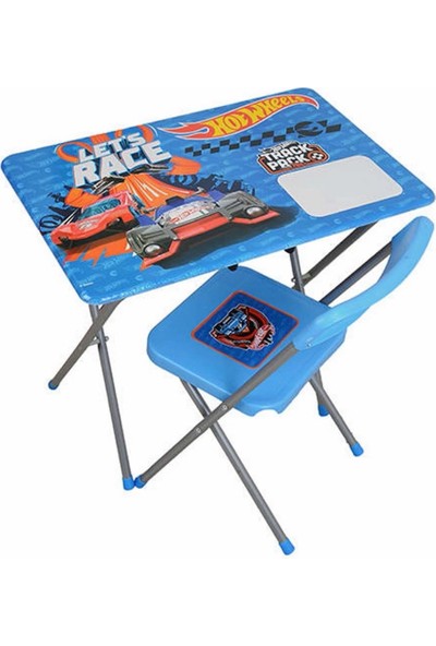 Neuygun Hot Wheels Katlanabilir Çalışma Masası ve Sandalyesi