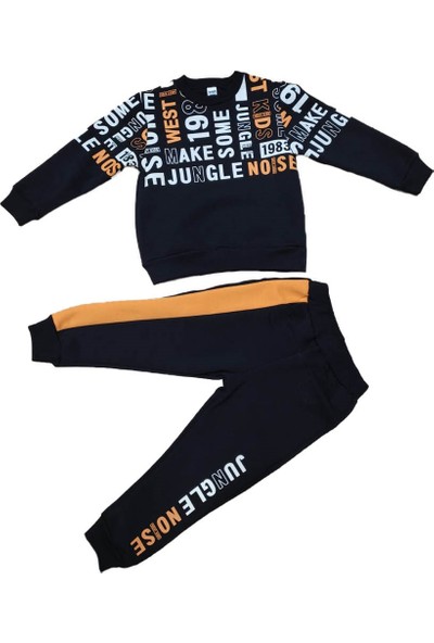 Erkek Çocuk Jungle Baskılı 2'li Eşofman Takım 322849 Erkek Çocuk Jungle Baskılı 2'li Eşofman Takım 322849
