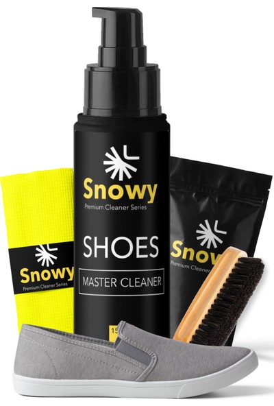 Ayakkabı Beyazlatıcı & Temizleme Kiti Snowy Shoes Master Cleaner Ayakkabı 150 ml