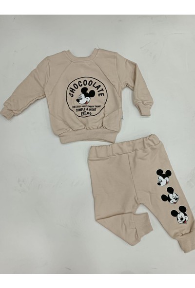 Uğur Böceği Çocuk Zeo 2'li Erkek Bebek Takım Mickey Baskılı 5006 Uğur Böceği Çocuk Zeo 2'li Erkek Bebek Takım Mickey Baskılı 5006