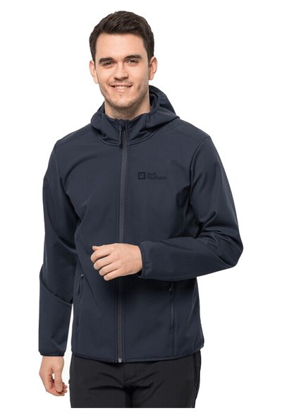 Jack Wolfskin Bornberg Hoody Softshell Erkek Ceket 1307471-1010 Jack Wolfskin Bornberg Hoody Softshell Erkek Ceket 1307471-1010