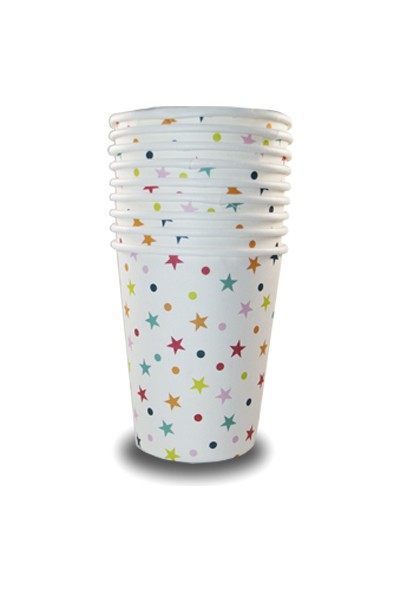 Multipak Karton Bardak 7 Oz 20'li