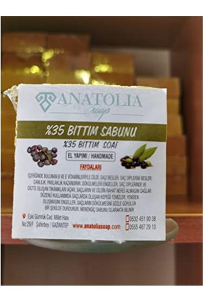 Genel Anatolia Hakiki Siirt Dogal,bıttım Sabunu,%35 Bıttım Yağı Sabunu Saç Dökülmesi (Melengiç) Genel Anatolia Hakiki Siirt Dogal,bıttım Sabunu,%35 Bıttım Yağı Sabunu Saç Dökülmesi (Melengiç)