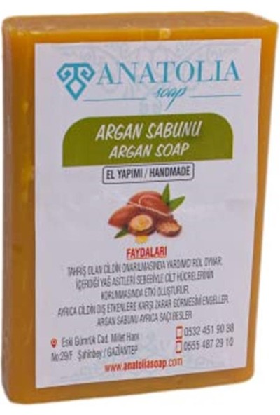 Genel Argan Sabunu Yüz Temizleme Nemlendirici