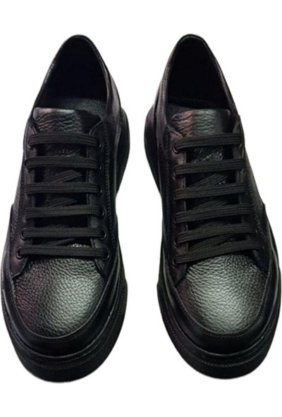 Atölyeden Deri Erkek Boy Uzatan Ayakkabı 6 cm Yüksek Taban