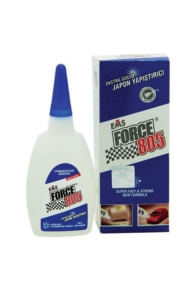 Ems Force Süper Hızlı Ayakkabı Yapıştırıcısı 805 20 Gr Ems Force Süper Hızlı Ayakkabı Yapıştırıcısı 805 20 Gr