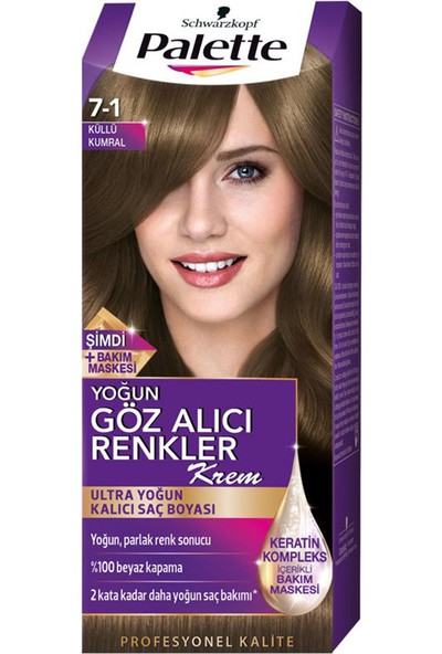 Natural Göz Alıcı 7-1 Küllü Kumral