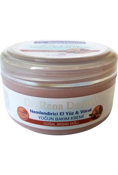 Dr. Rena Dermo El ve Yüz Kremi Argan 300 ml