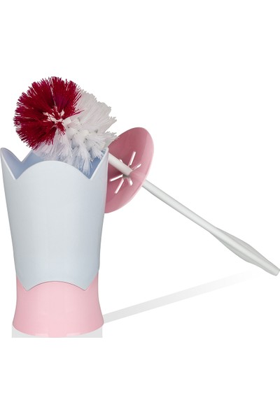 Pembe Pembe Klozet Fırçası