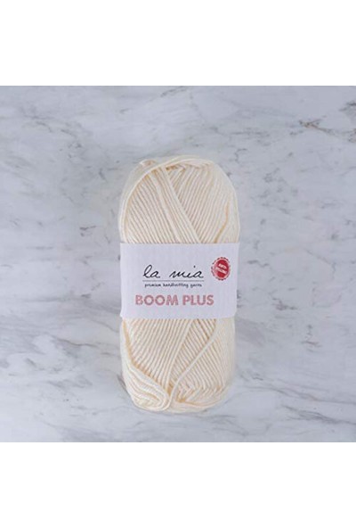 La Mia 5 Yumak La Mia Baby Boom Plus, 100% Antipilling Özellikli Akrilik Ip, Tek Yumağı 100 Gram /