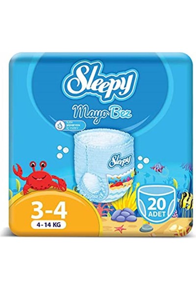 Sleepy Mayo Külot Bez 4 Numara Maxi 20 Adet