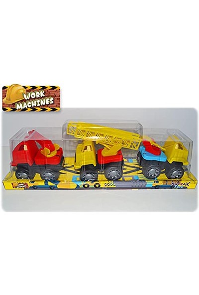 Güntaş Work Machines® Iş Makineleri 3 Lü Blister Güntaş Work Machines® Iş Makineleri 3 Lü Blister