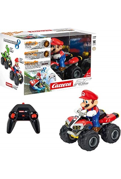 Carrera Rc 370200996 - Mario Karttm 8, Mario Quad Carrera Rc 370200996 - Mario Karttm 8, Mario Quad
