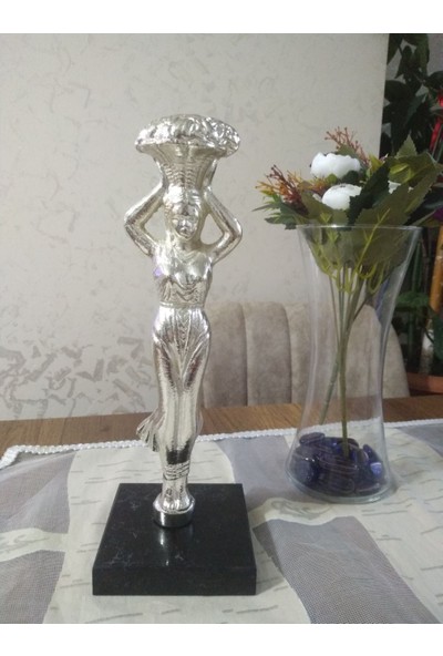 Ela Dekor Meyve Sepeti Taşıyan Kız