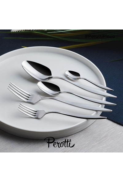 Perotti Nosa Çatal Kaşık Takımı Seti 30 Parça 6 Kişilik Perotti Nosa Çatal Kaşık Takımı Seti 30 Parça 6 Kişilik